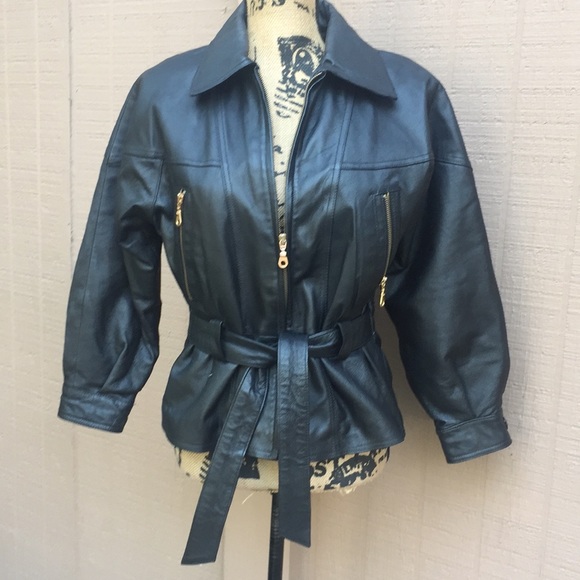 Segio Vaducci | Jackets & Coats | Sz M Sergio Vaducci Italian Leather ...